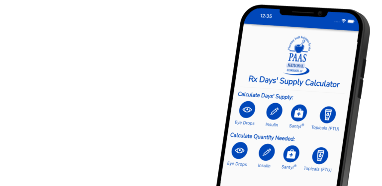 Rx Days’ Supply Calculator | PAAS National